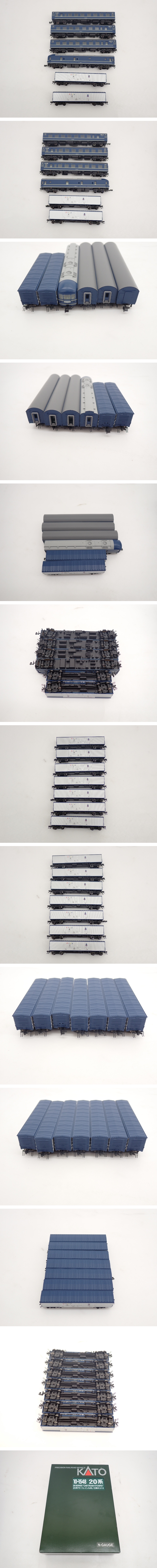 【樂淘letao】日本代購代標第一品牌－【良品】KATO カトー 関水金属 Nゲージ 鉄道模型 10-1548 20系 「カートレイン九州」13両セット A・B 特別企画品 ∽ 74450-1